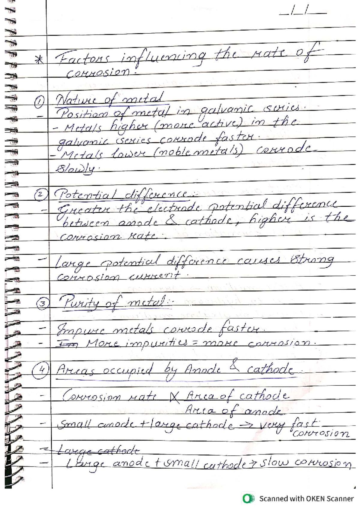 Factors Affecting Corrosion Rate: Key Influences and Insights - Studocu