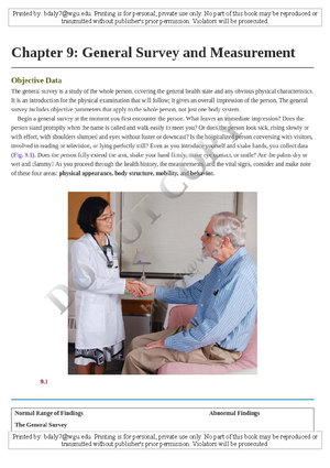 Comprehensive Guide to Physical Examination & Health Assessment ...