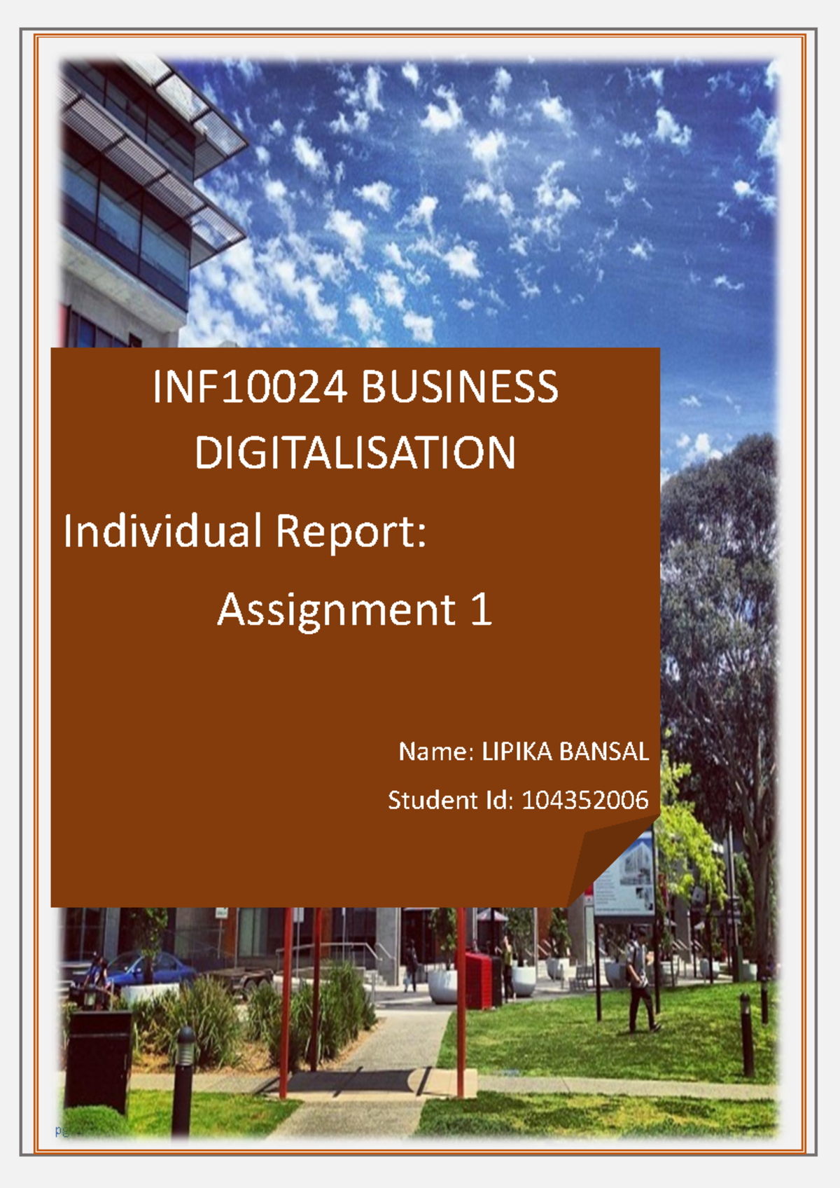 INF10024 Assignment 2: ANZ Bank's Shift to Online Banking Model ...
