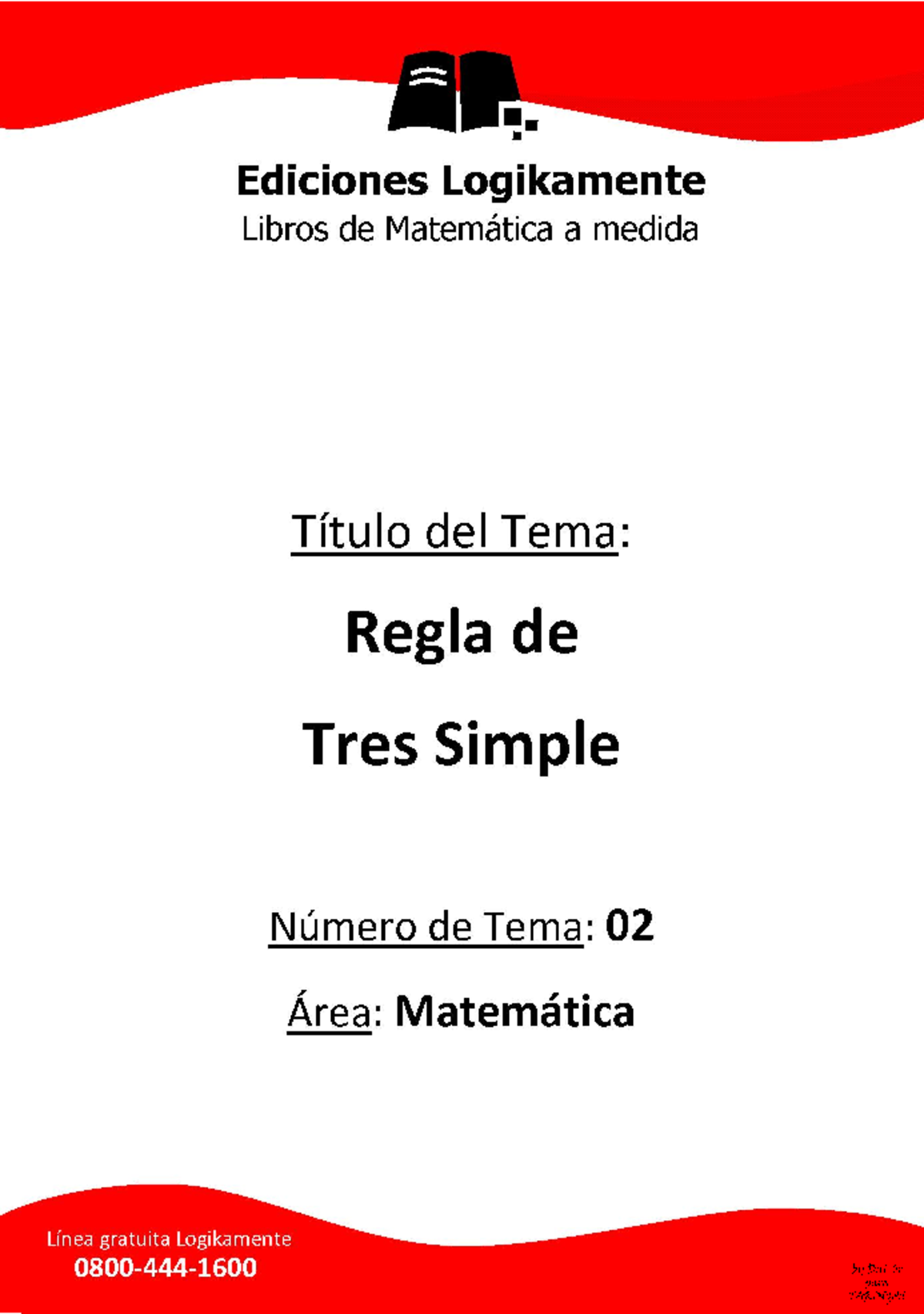 02 Matemáticas: Regla de Tres Simple y Proporciones - TAFINGA - Studocu