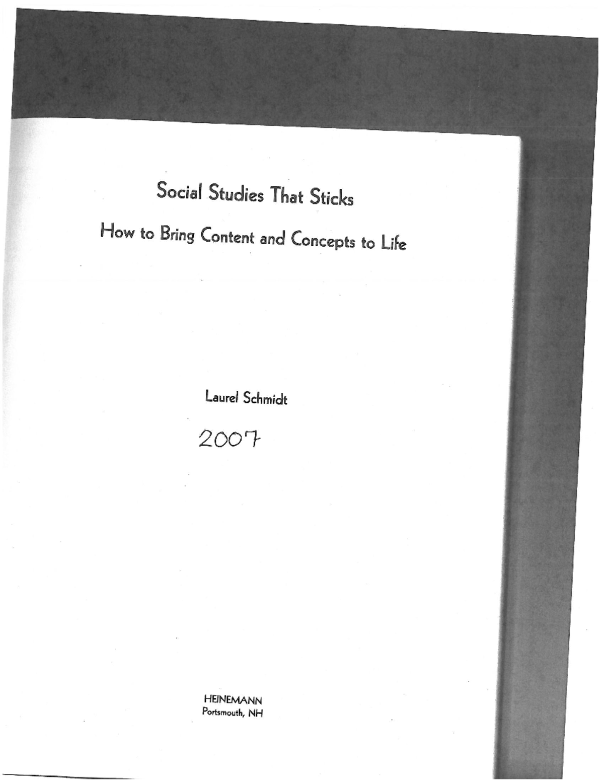 Putting the Social Back in Social Studies: Strategies for Engaging ...