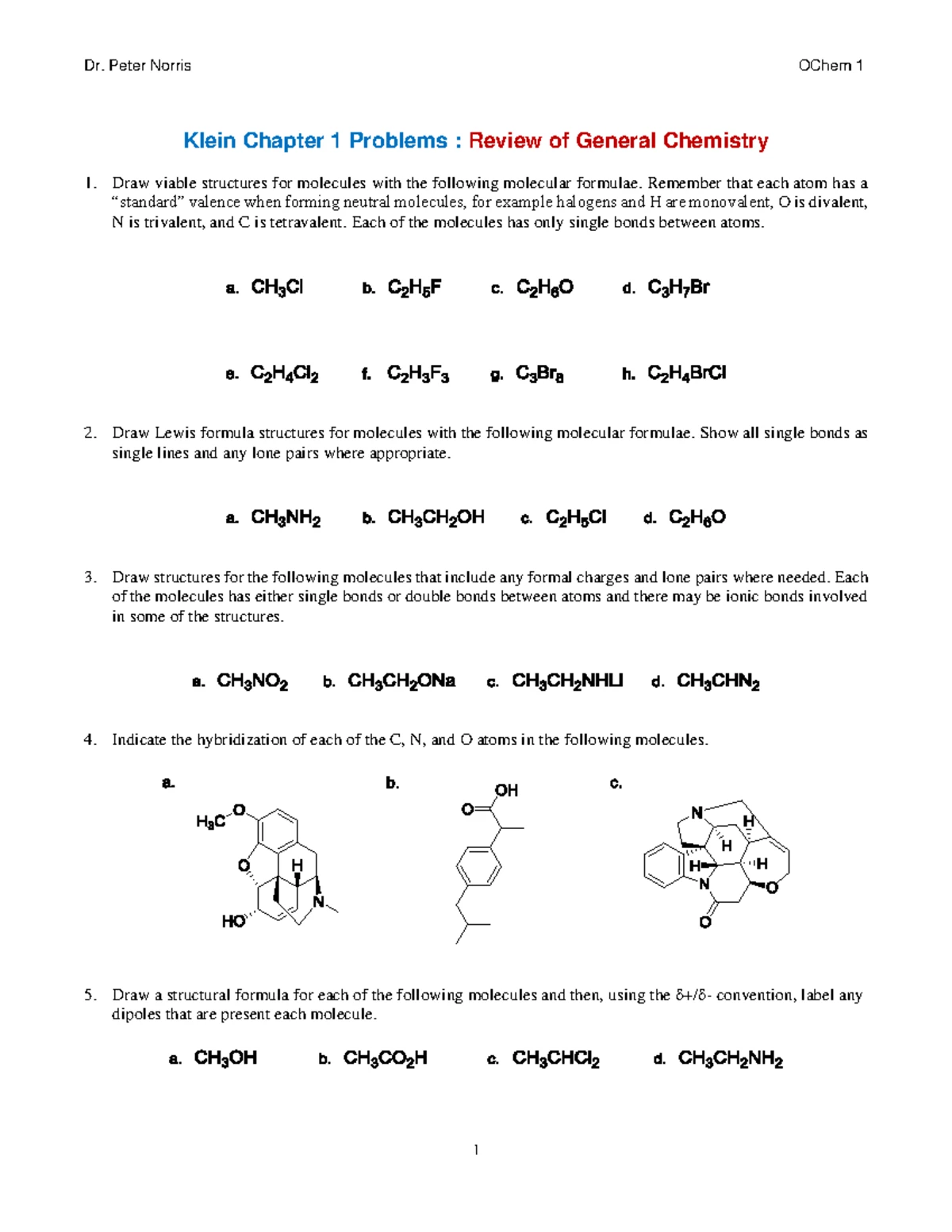 Organic Chemistry - Exam #1 Flashcards Quizlet - Organic Chemistry ...