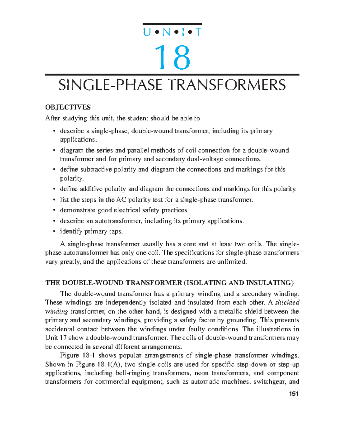18 Single-Phase Transformer Overview and Applications - Studocu