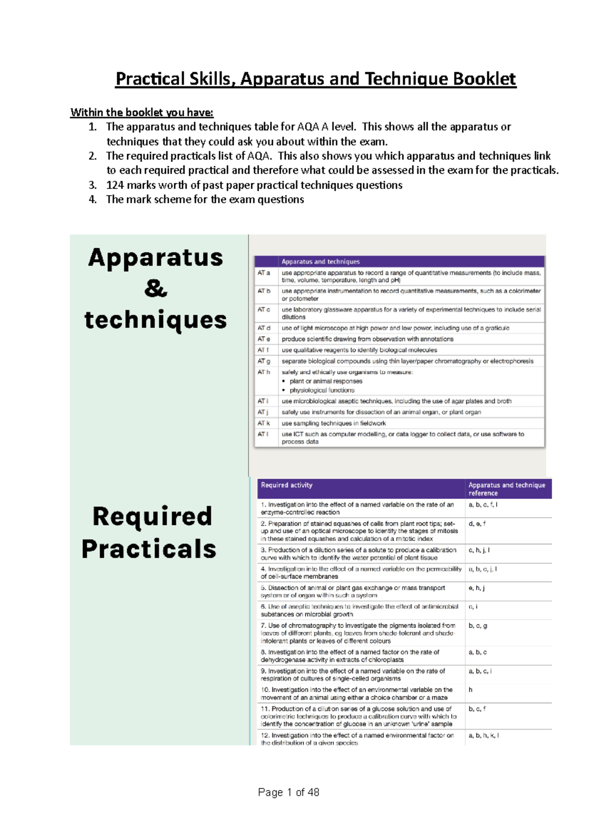 Practical qs - document for exam practice to help with exam practice ...