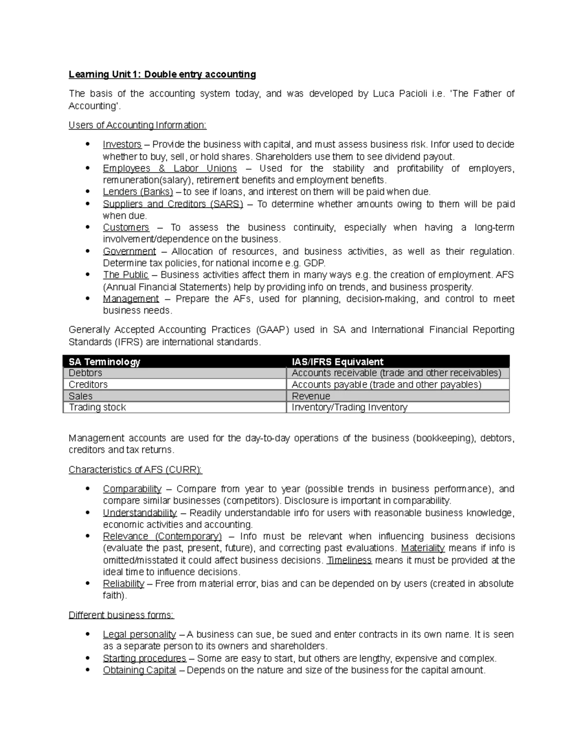 LU-1: Comprehensive Guide on Bank Reconciliation Processes - Studocu