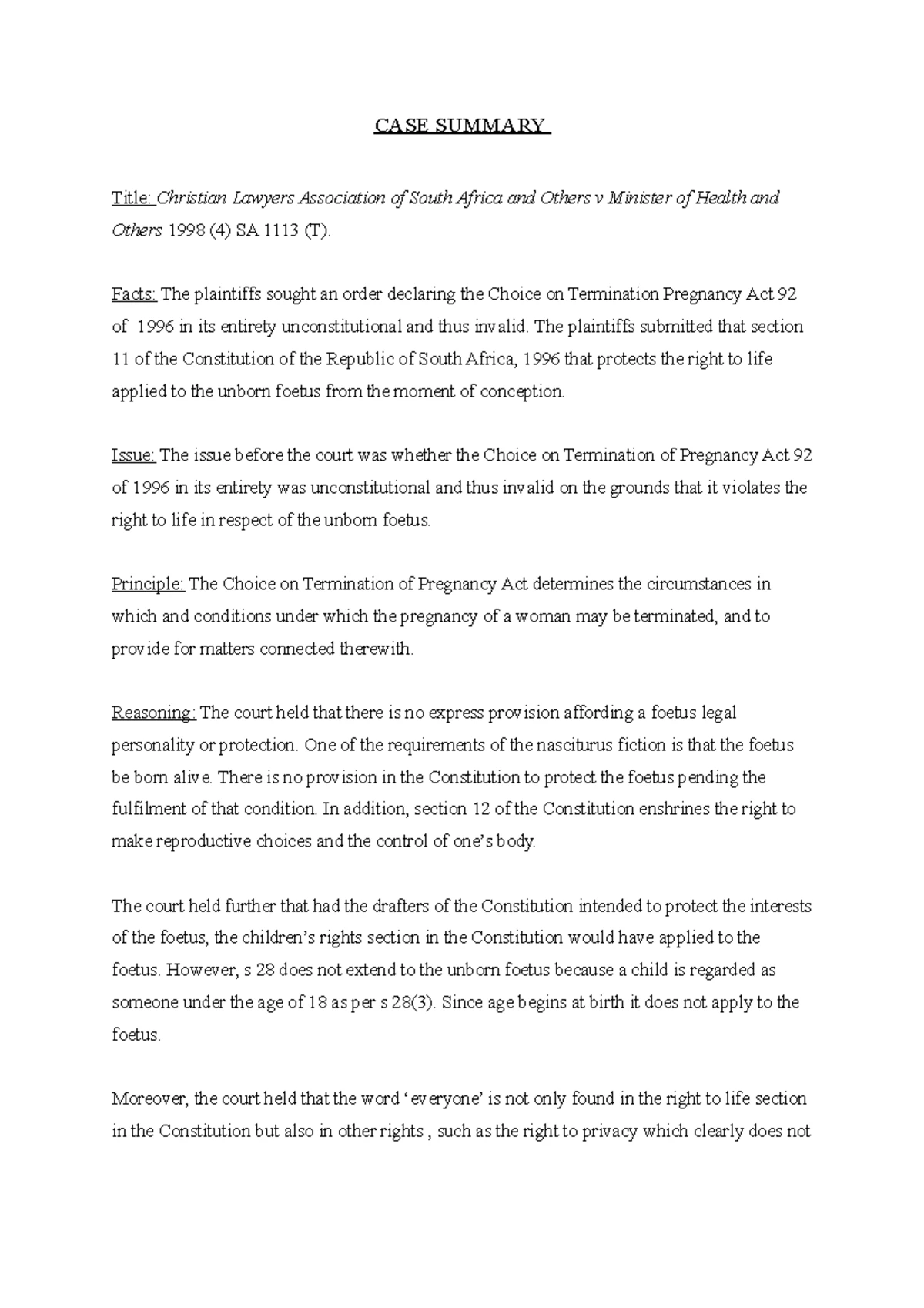 Contractual capacity of minors: Key principles and case law summary ...