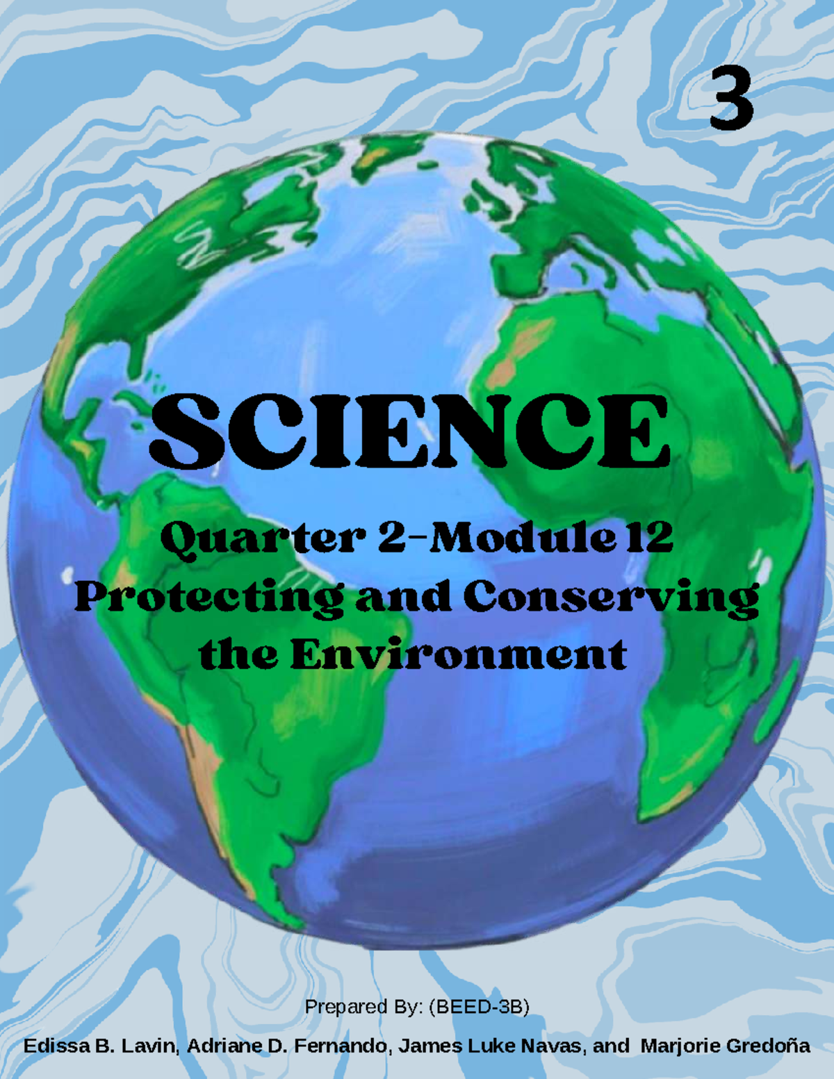 3 SCIENCE Q12: Protecting and Conserving the Environment Module - Studocu