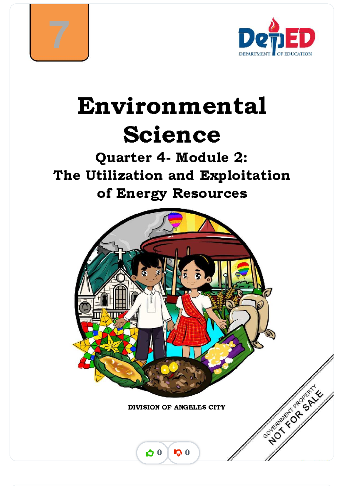 ENVI SCI Q4 M2 - Energy Resource Utilization and Exploitation Module - Studocu
