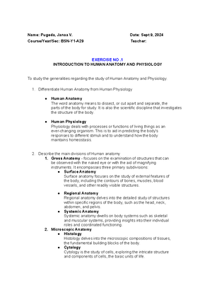 LAB Exercise Fundamental types of Tissues Integumentary System.docx ...