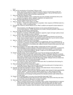 General Biology Chapter 4 Part 2 - Studocu