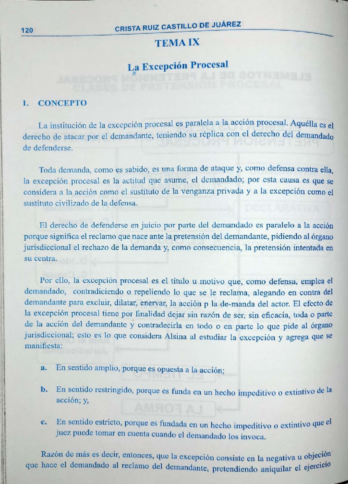 Excepciones Procesales en el Derecho: Análisis y Clasificación - CRISTA ...