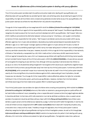 Legal Studies - Grade: 12 - New South Wales Higher School Certificate ...