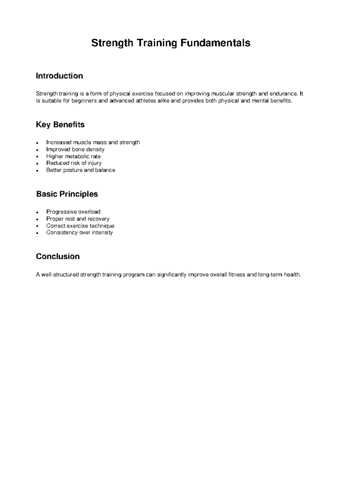 Strength Training Fundamentals - Strength Training Fundamentals ...