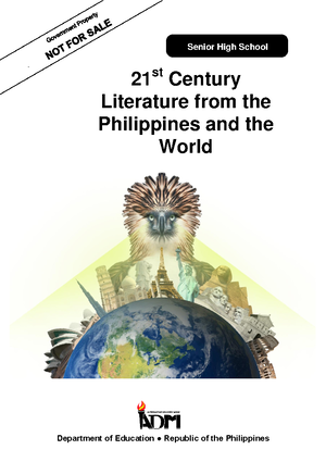 21st- Century- Literature-Q2 Module-1 - 21st Century Literature From ...