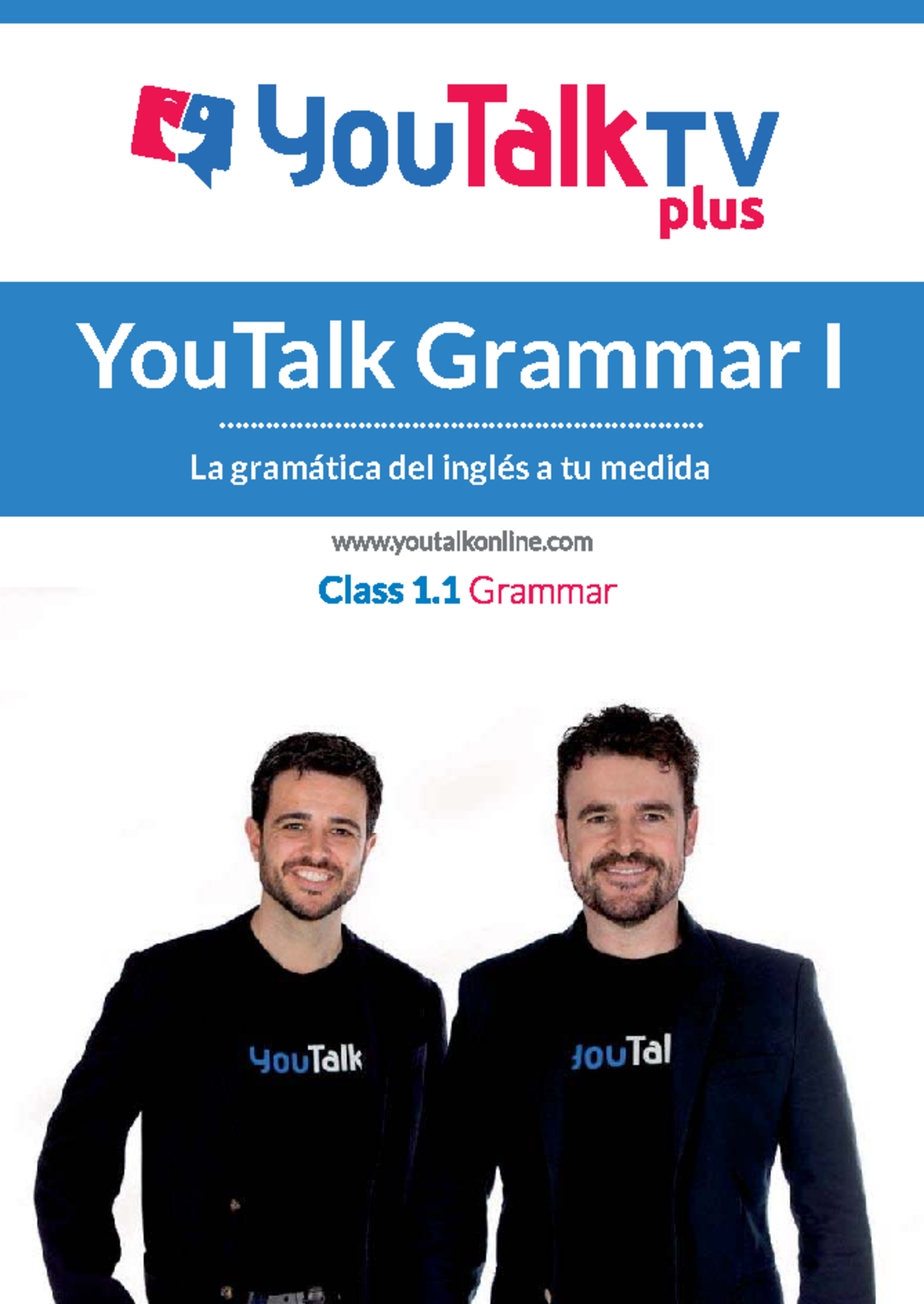 YouTalk Grammar I: Introducción a la gramática básica del inglés - Studocu