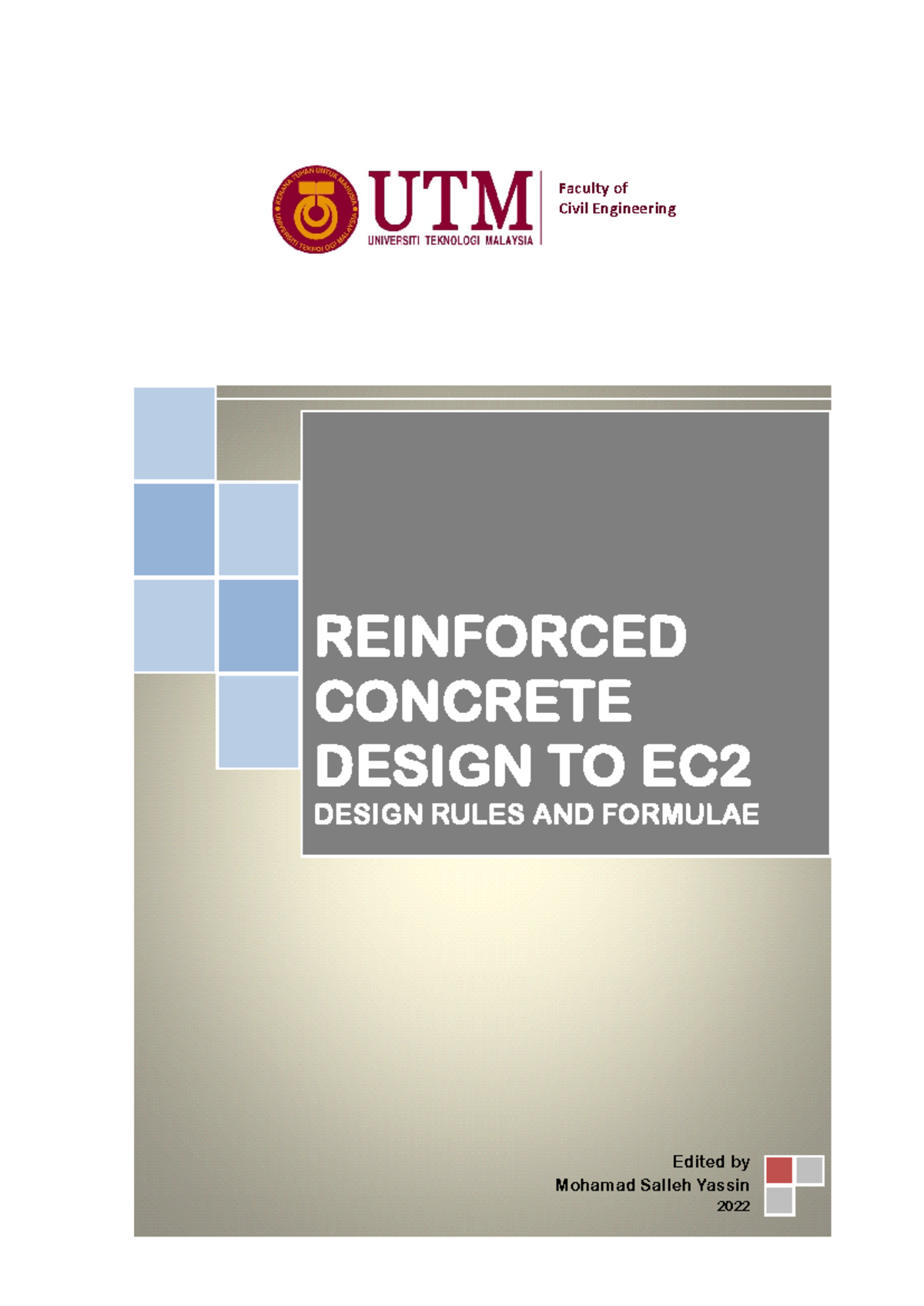 Reinforced Concrete Design to EC2: Key Rules & Formulae Guide - Studocu