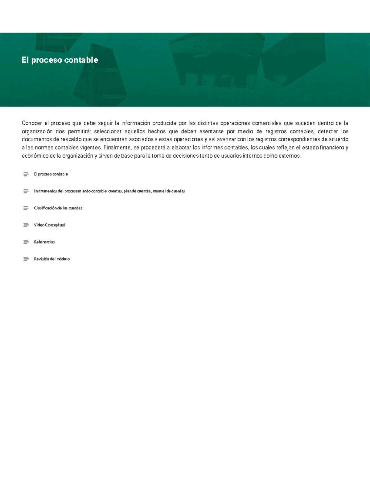 El proceso contable: Guía completa - APUNTE - Studocu