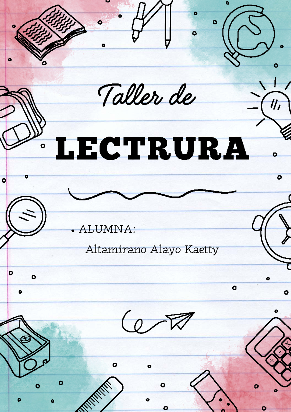 GUÍA Actividades DE Lectura Formato Textual S1 - LECTRURA Taller de ...