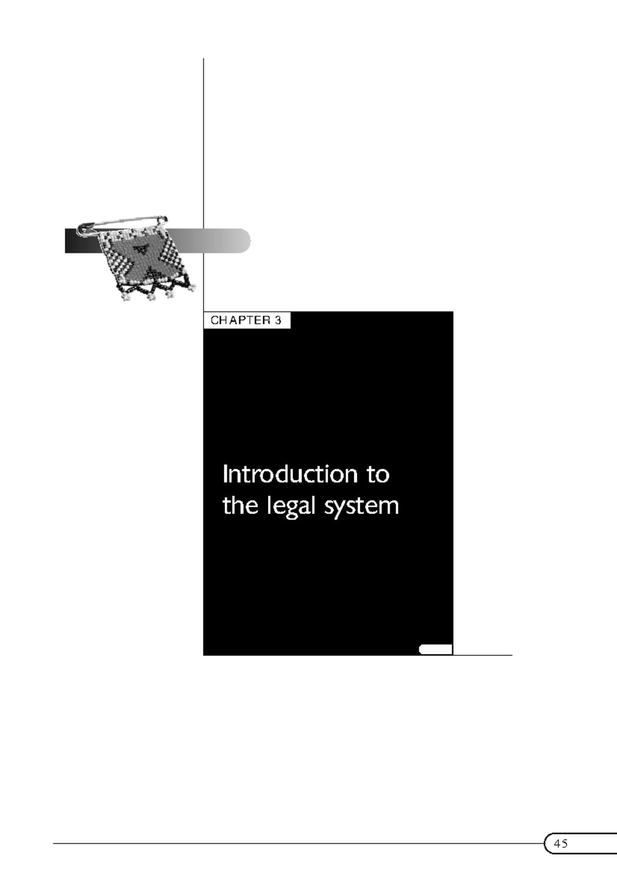 CHAPTER 3: Introduction to the Legal System - Key Concepts and Sources ...