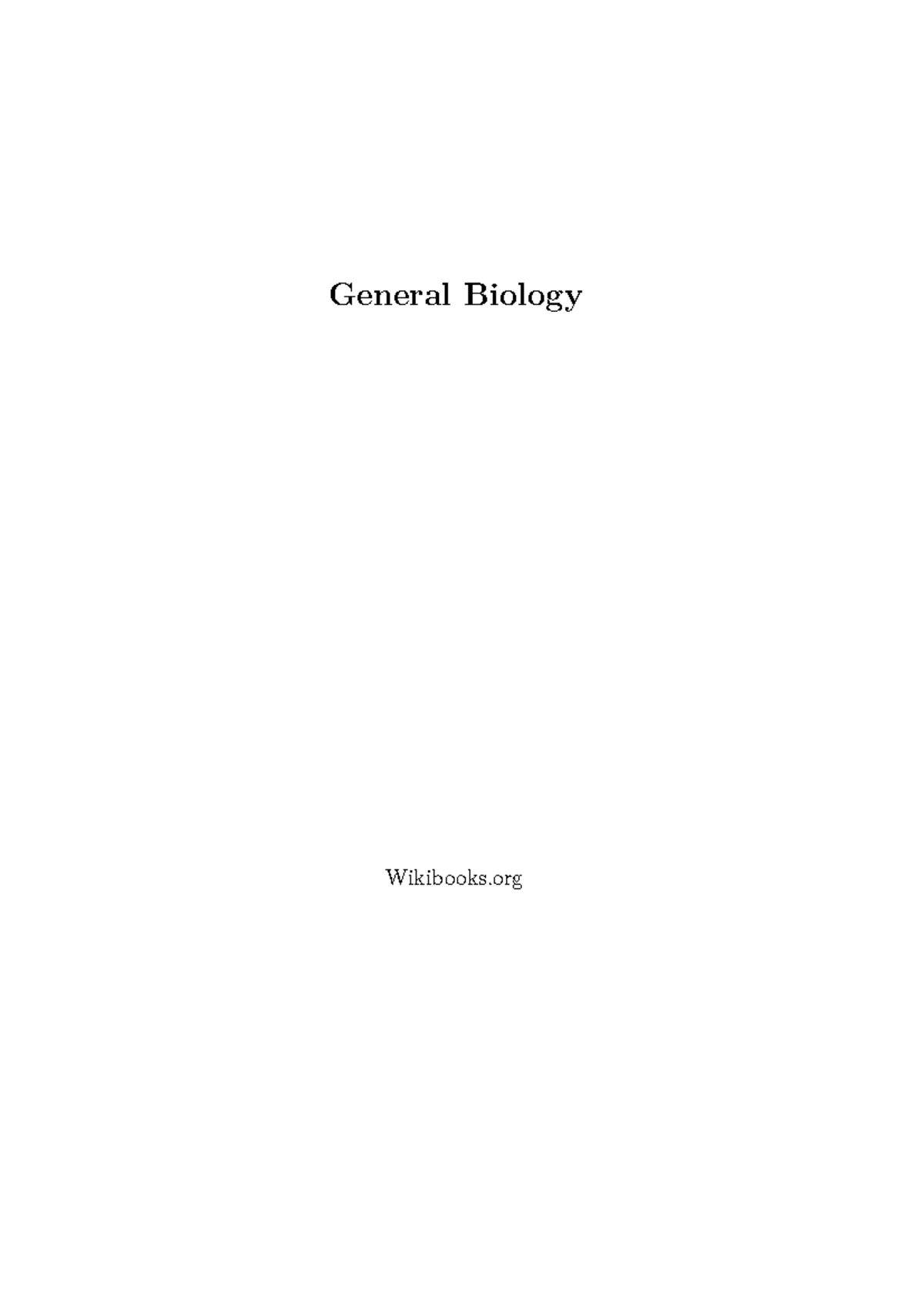 Biology Remedial Course Module Summary for Ethi: Key Concepts Covered ...