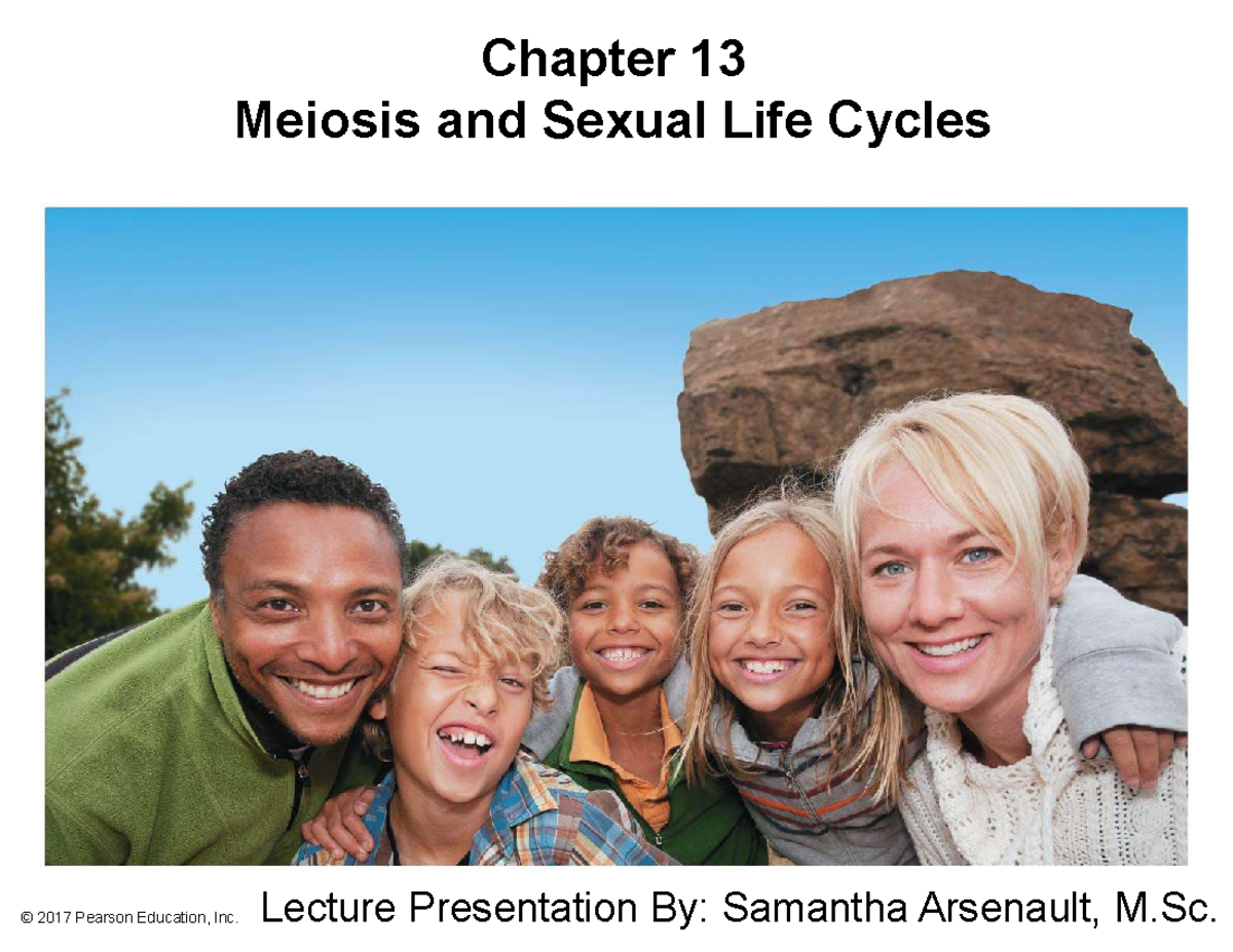 Chapter 13: Meiosis and Sexual Life Cycles - Overview & Key Concepts ...