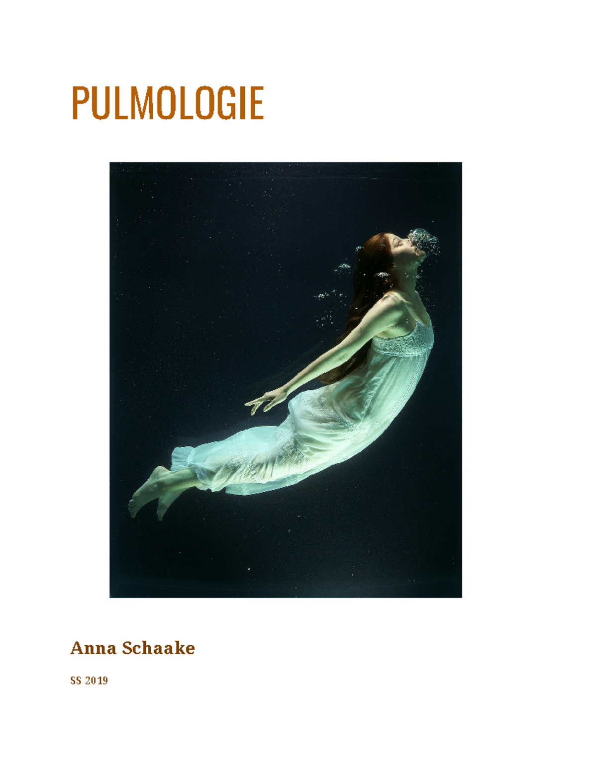 Pulmonologie Skript - PULMOLOGIE Anna Schaake SS 2019 BRONCHIALKARZINOM ...