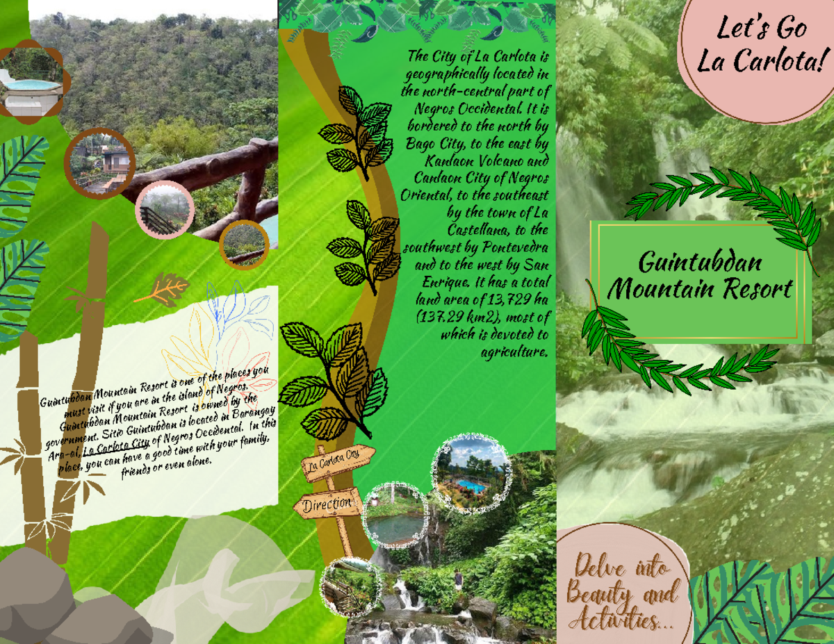 La Carlota City: Discovering Guintubdan Mountain Resort - Studocu