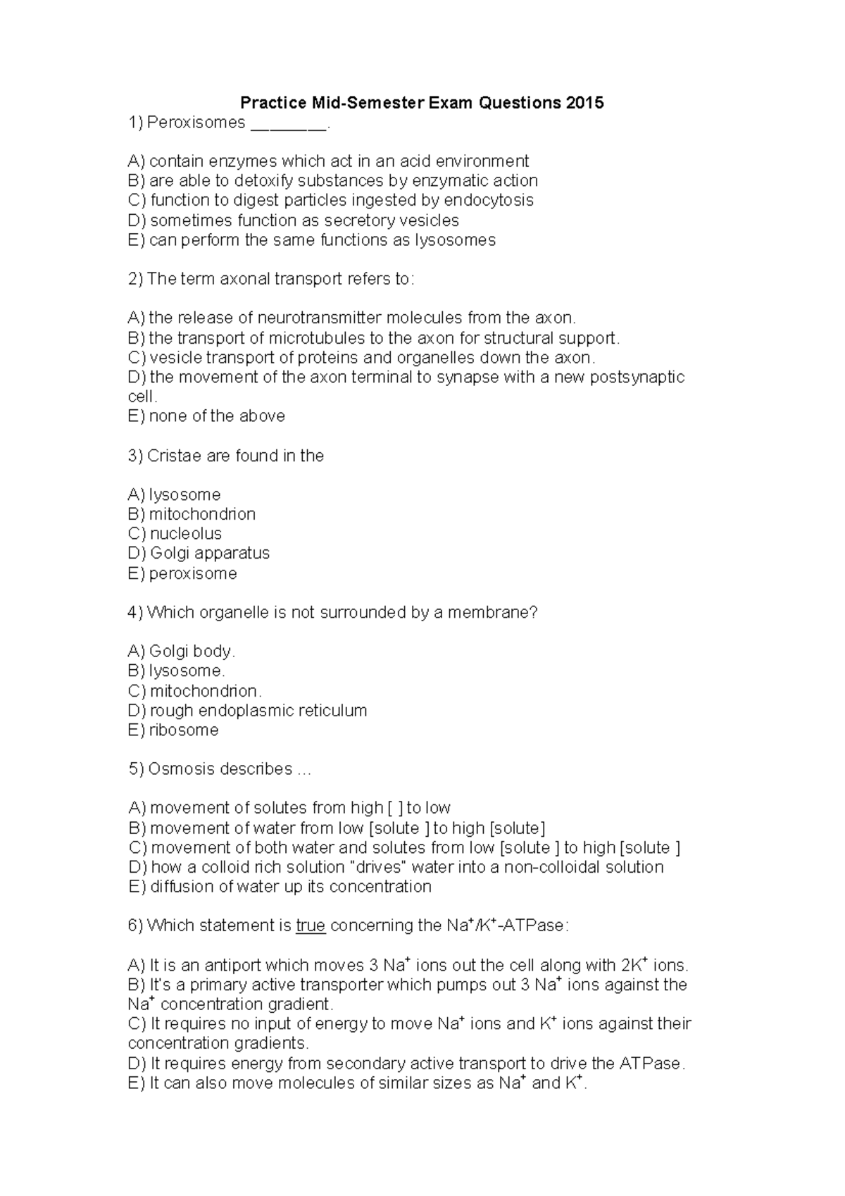 Exam practice 2015 questions with answers.pdf - Practice Mid-Semester ...