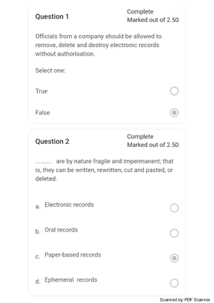 [Solved] 2 Explain different types of classification systems - Higher certificate in Archive and ...