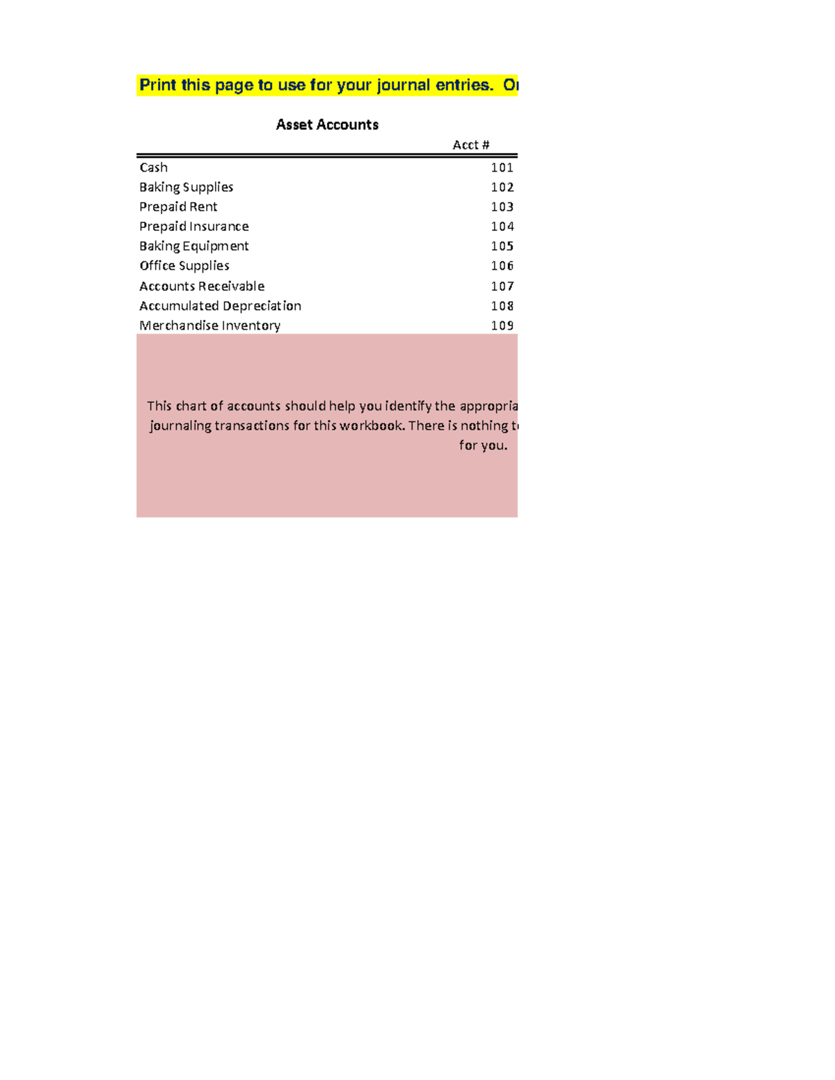 ACC 201 Final Project Workbook Kparanich - Print this page to use for ...