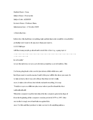 GEO157-Topic-5096 - gghu. jghkj gxf - Student Name : Lainey Subject ...