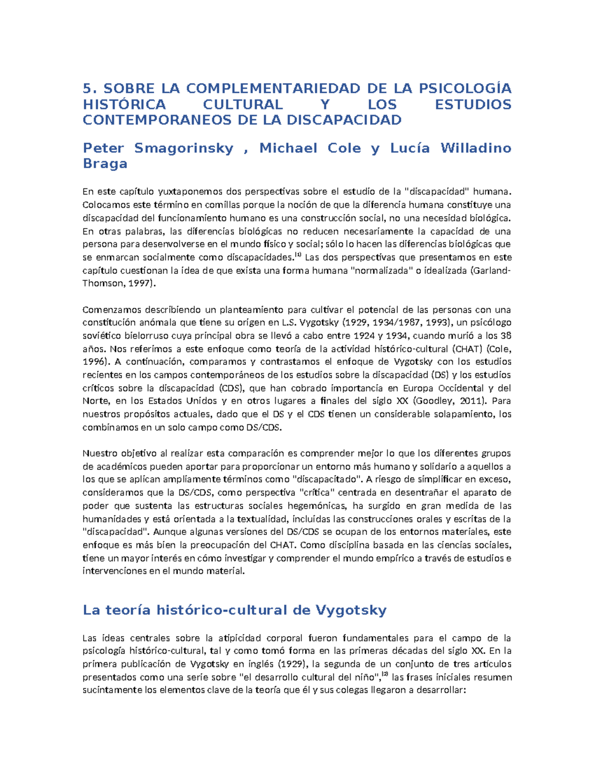5 Sobre la complementariedad - 5. SOBRE LA COMPLEMENTARIEDAD DE LA ...