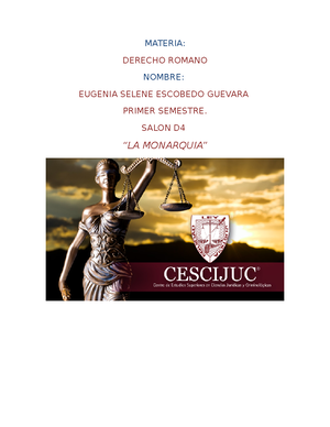 Valores juridicos en el derecho romano - Los tres preceptos del D ...