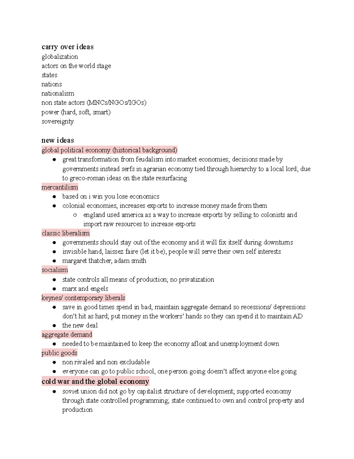 Global Issues Study Guide: Test 2 Comprehensive Answers - Studocu