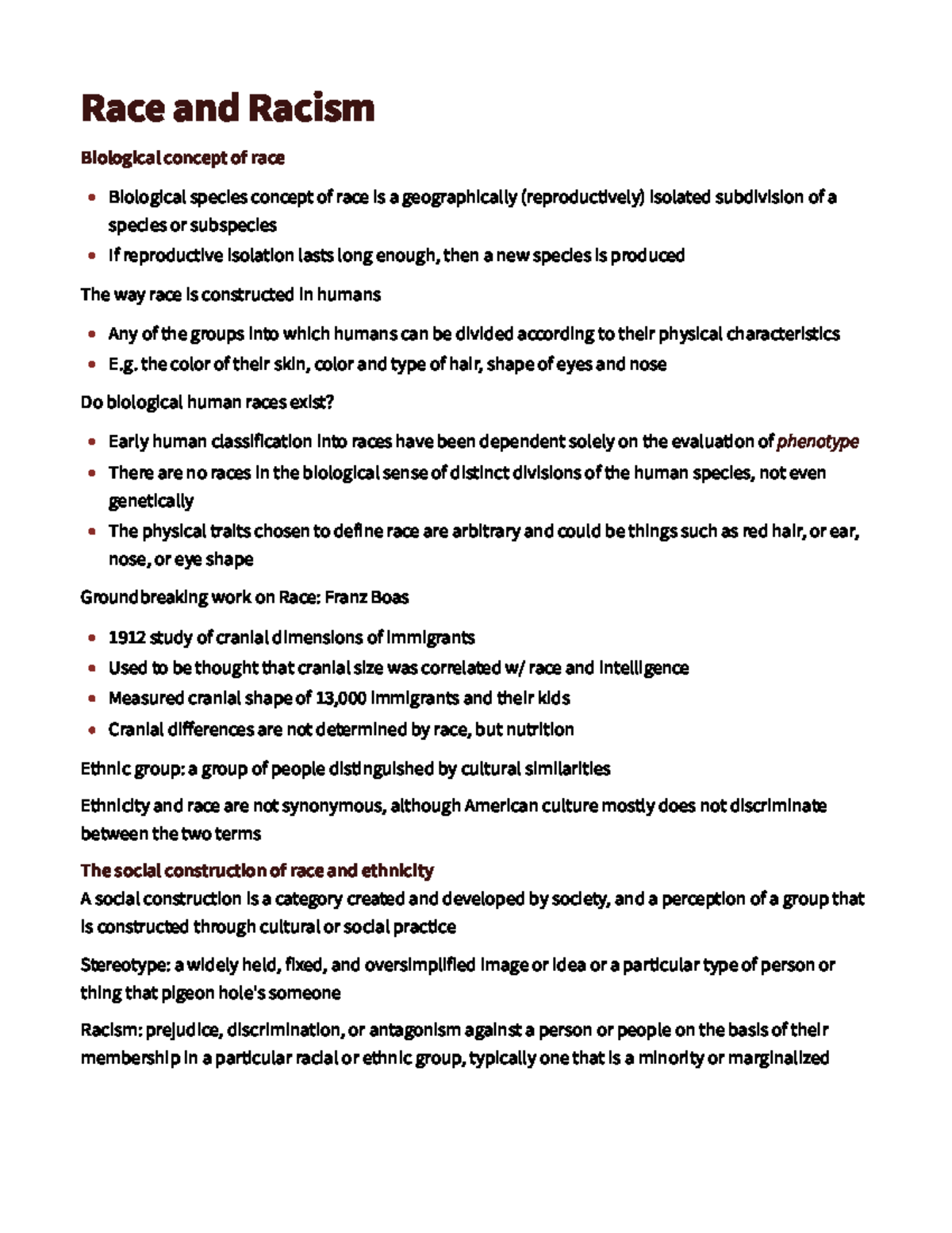 Understanding Race and Racism: A Comprehensive Study on Construction ...