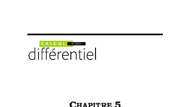 CHAPITRE 5 : OPTIMISATION - Solutions et Exercices (Cahier ERPI) - Studocu