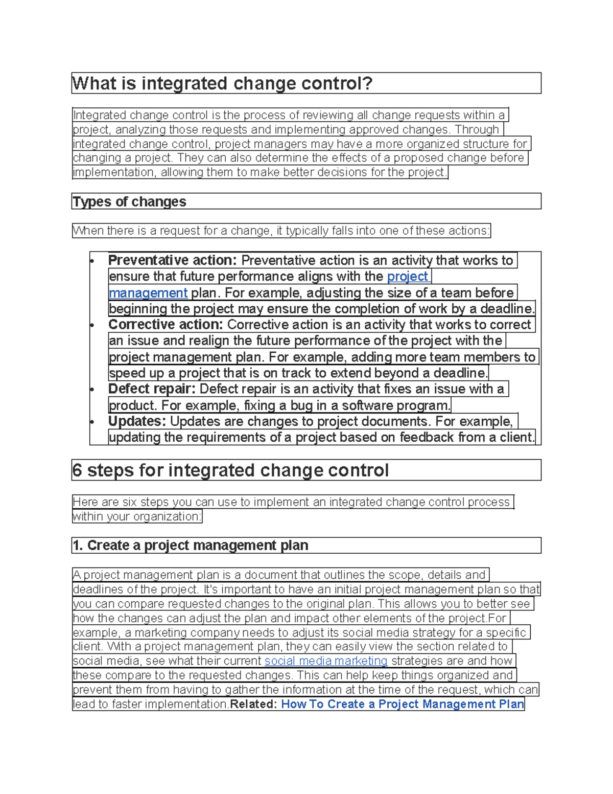 What is integrated change control - What is integrated change control ...