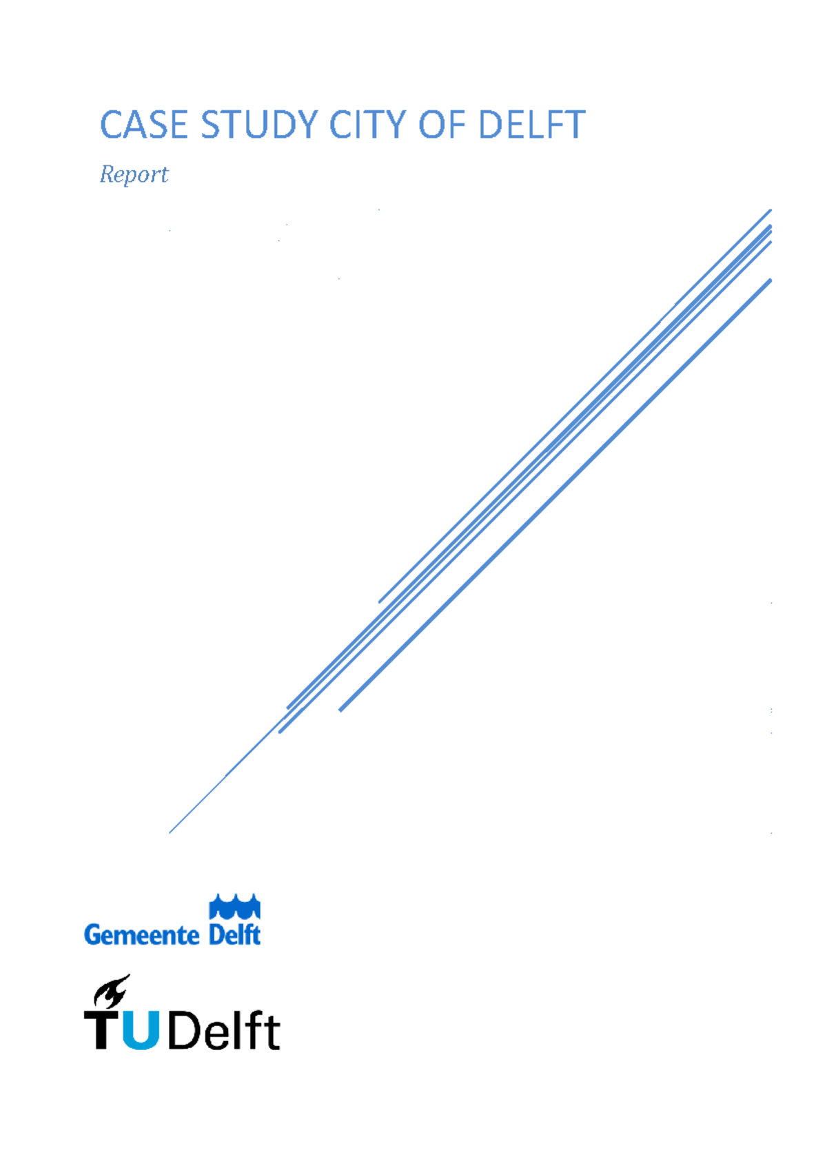Case Study Report: Delft's Transport Network Analysis & Solutions ...