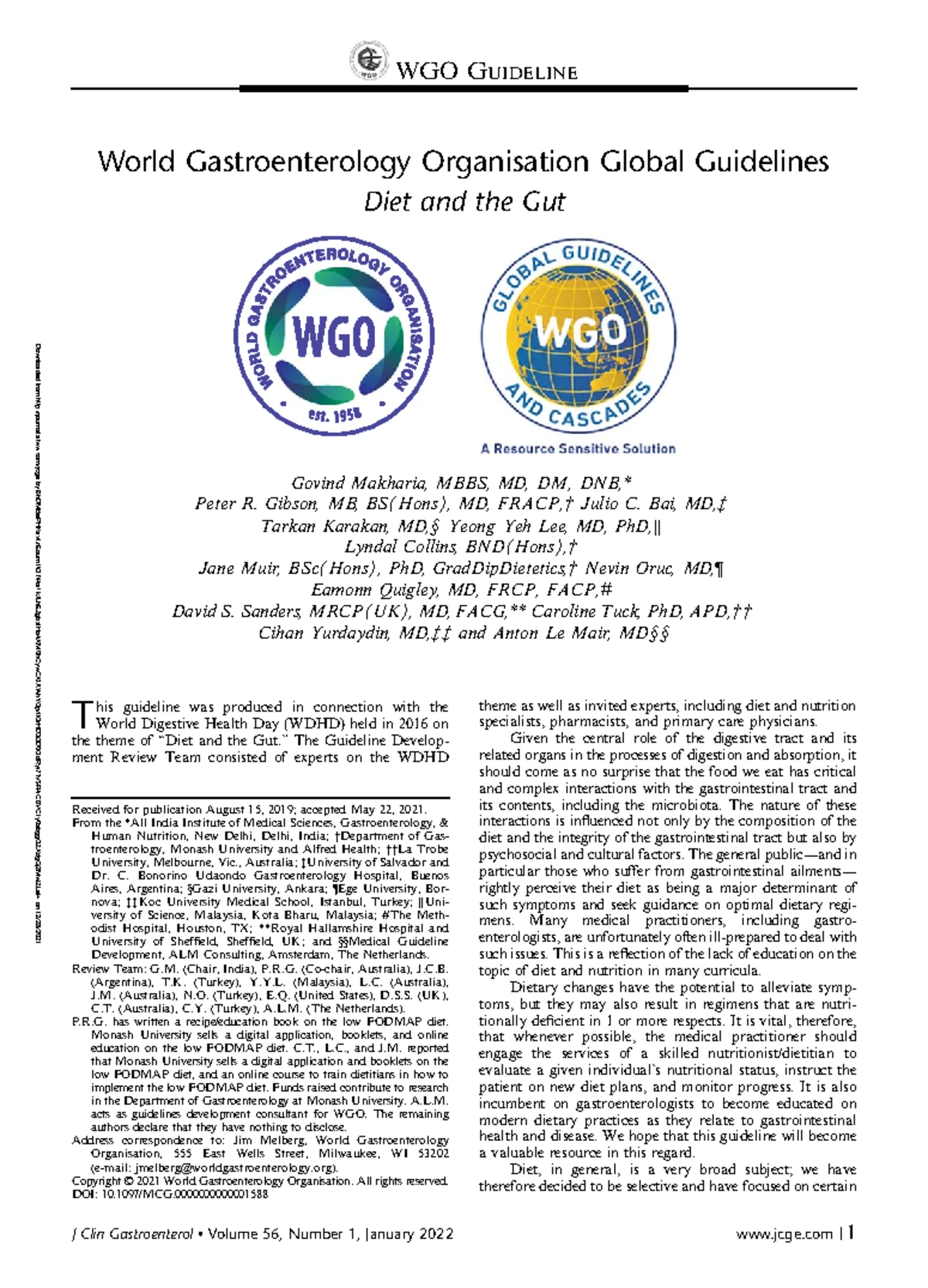 GLIM para diagnóstico nutricional de desnutrição - Critério GLIM Para ...