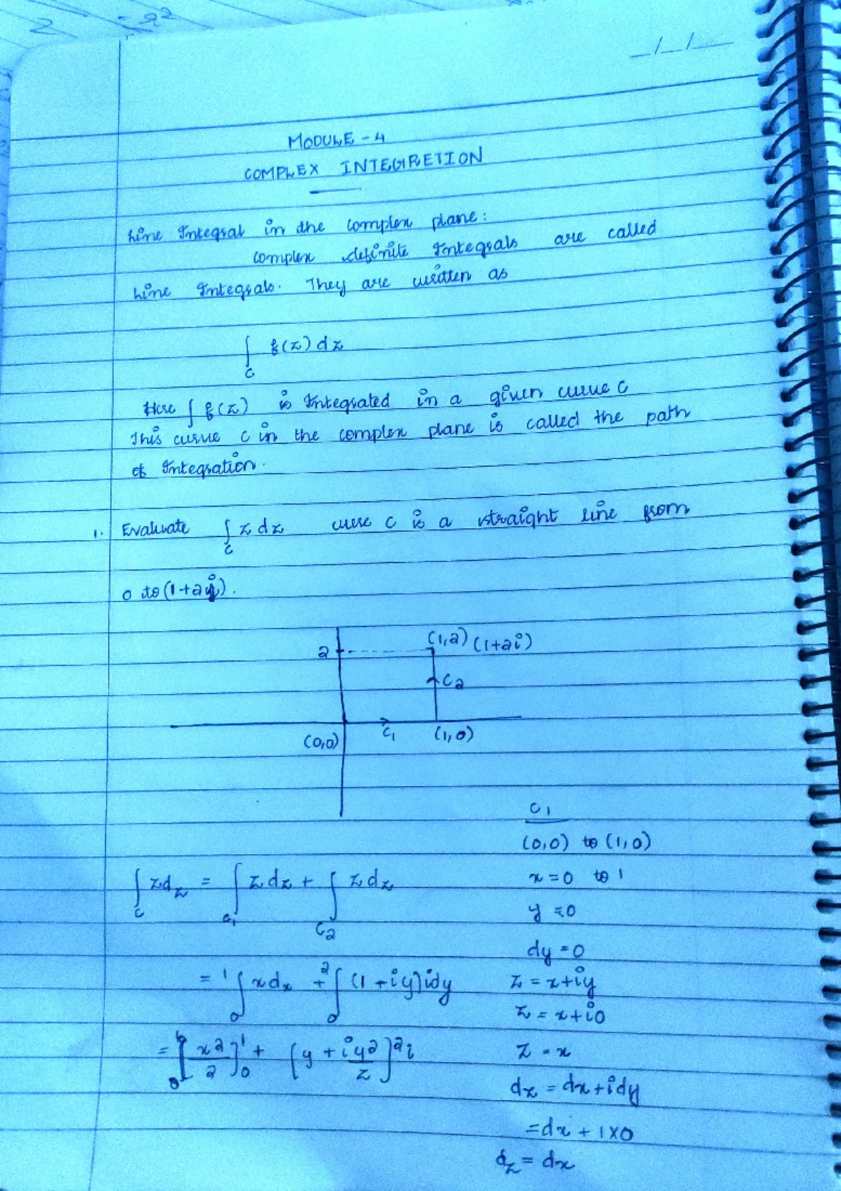 MAT201 module 4 - Partial Differential Equations And Complex Analysis ...