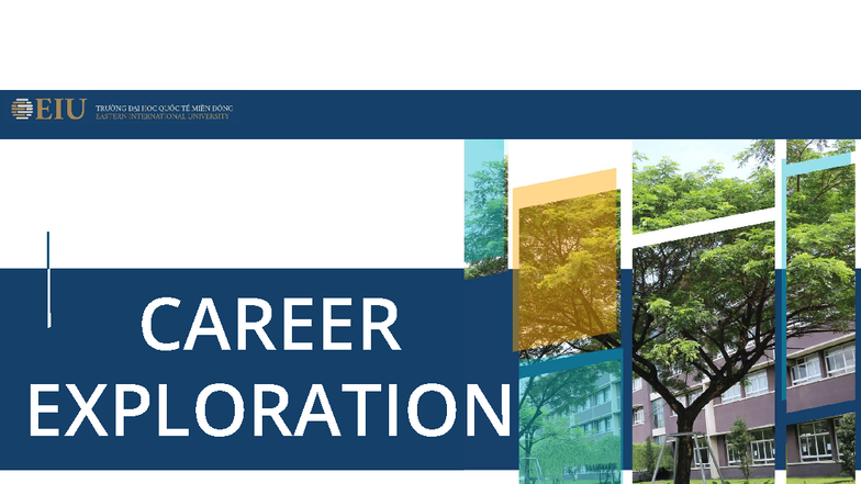 Career Exploration: Understanding Job Markets & Career Paths - Studocu