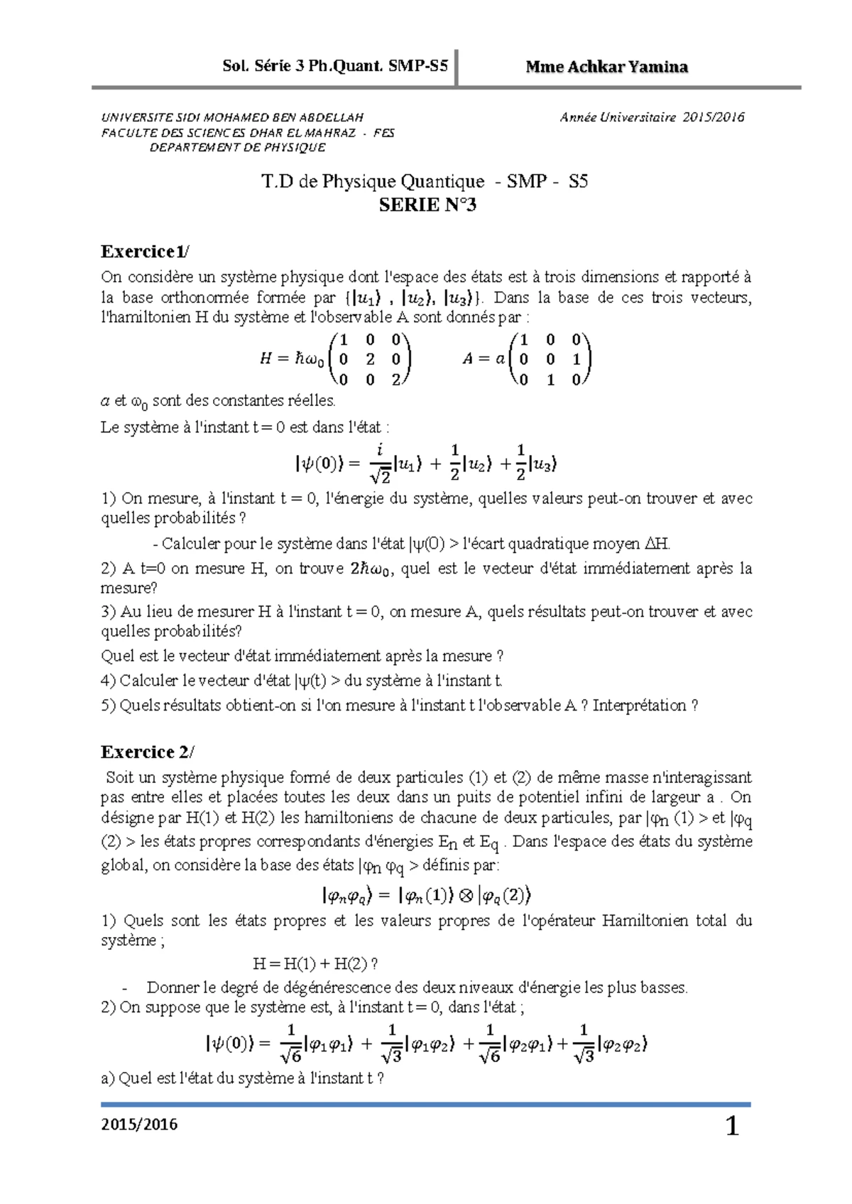 Hacheurs exercices corriges 01 - 4 exercices corrigés d’Electronique de puissance sur le hacheur ...