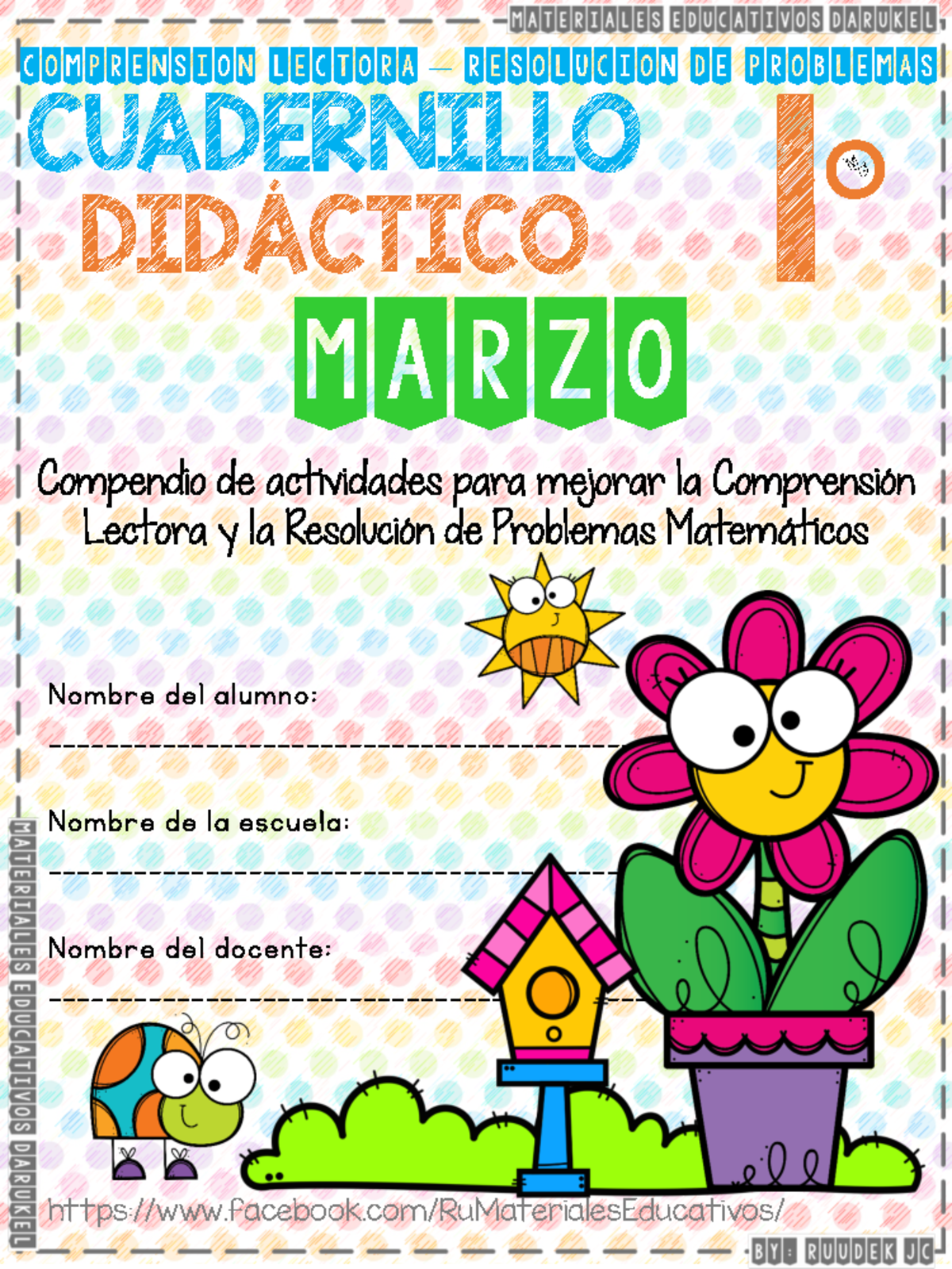 Cuadernillo Didáctico 1° Lectora-Mate Comprensión y Problemas 2021 ...