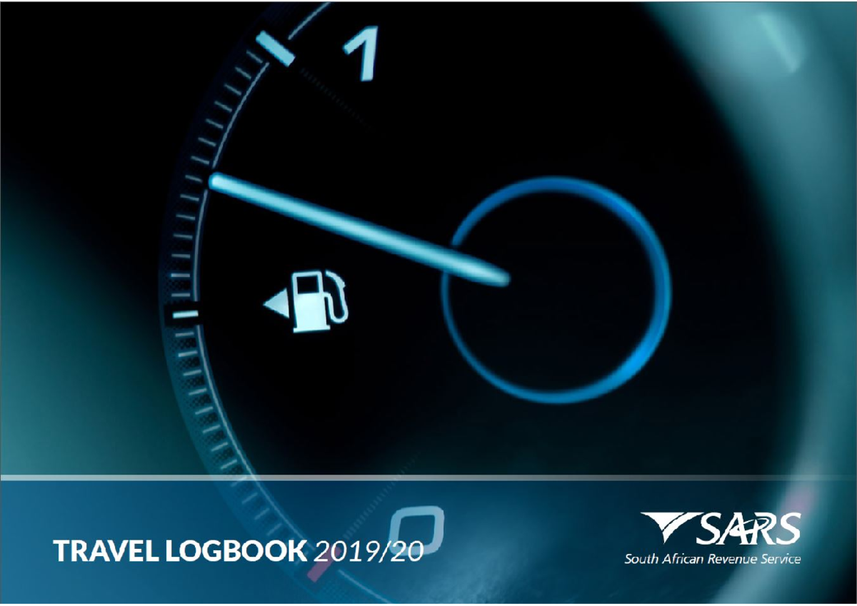 2019-20-SARS-e Travel Logbook for Income Tax Deductions - Studocu
