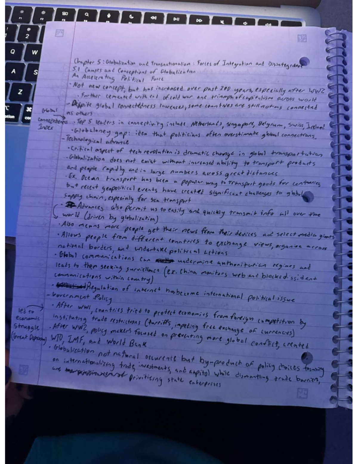 Chapter 5: Globalization & Transnationalism - Forces of Integration ...