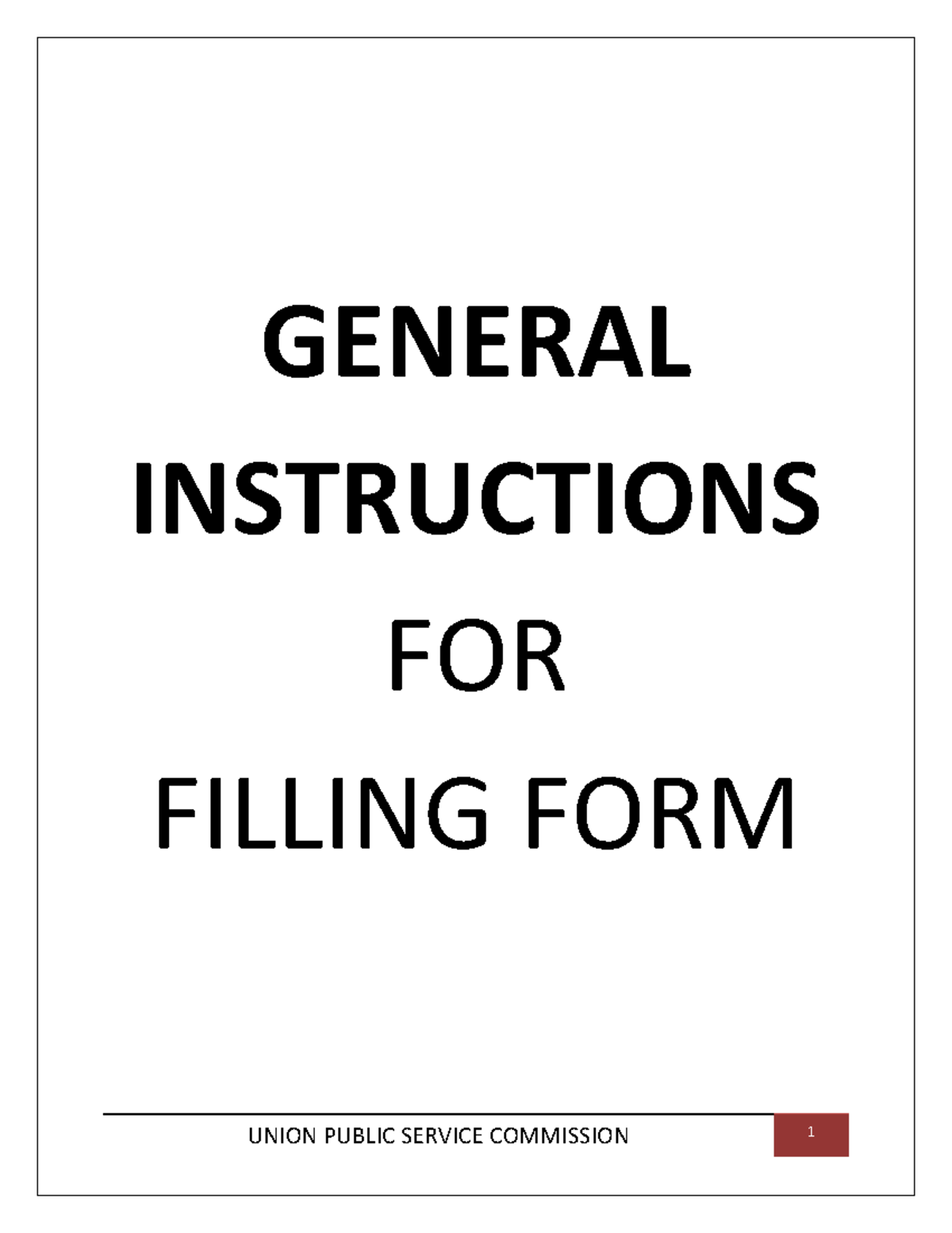 UPSC Online Application Portal: Comprehensive Filling Instructions ...