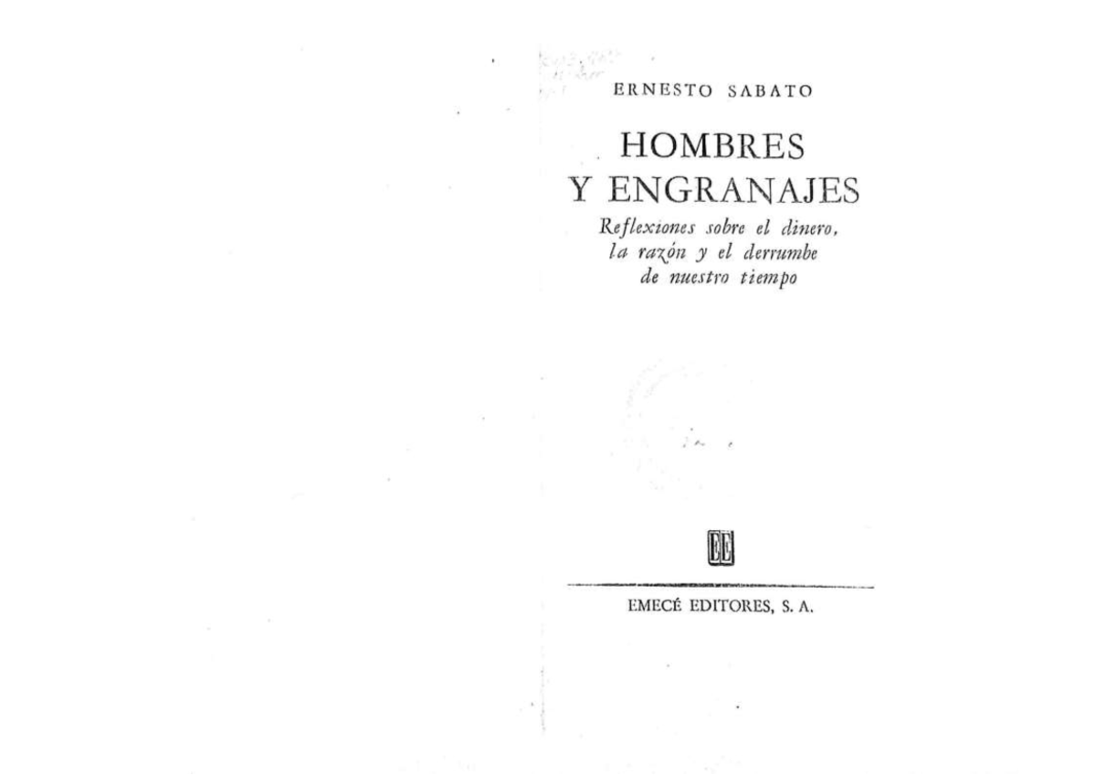 Hombres y Engranajes: Reflexiones sobre el Progreso y la Ciencia - E ...