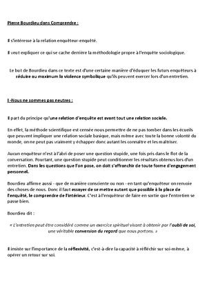 Techniques d'enquetes sociales - TECHNIQUES D’ENQUÊTES SOCIALES Rendu ...