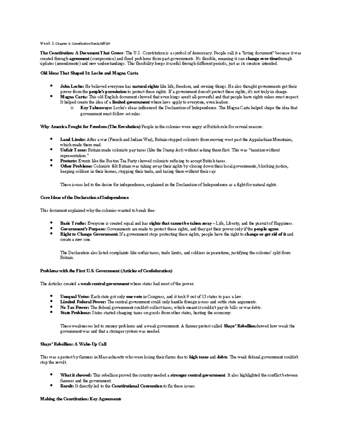 Comprehensive Guide to U.S. Government Structure and Functioning (POL ...