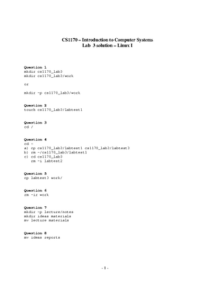 Introduction to Computer Systems Exam Questions/Answers Sample 2016 ...